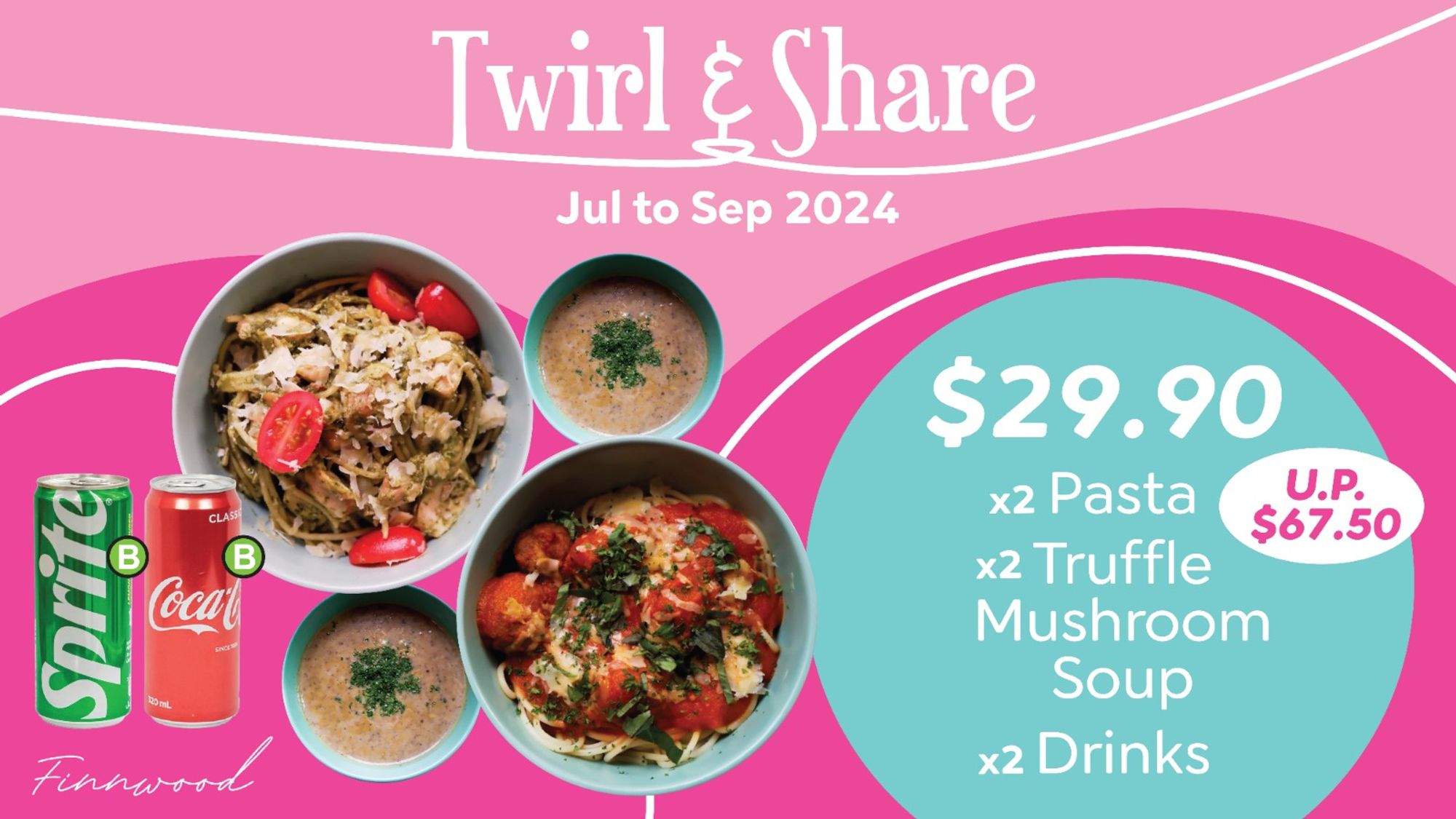 Marguerite New Four Course Lunch Menu